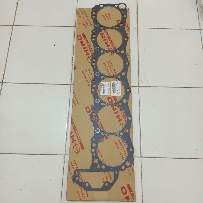 Jual GASKET CYLINDER HEAD JO8E JO8C PACKING HEAD HINO 500 LOHAN FM26OTI 11115-E0201 TRUCK PART ...
