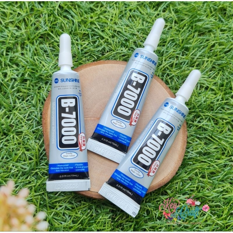 Jual Lem B7000 Bening /lem clay dan akrilik 15ml | Shopee Indonesia