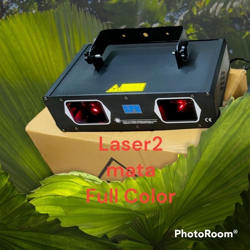 Jual Laser Panggung 2 Mata grafik full color | Shopee Indonesia