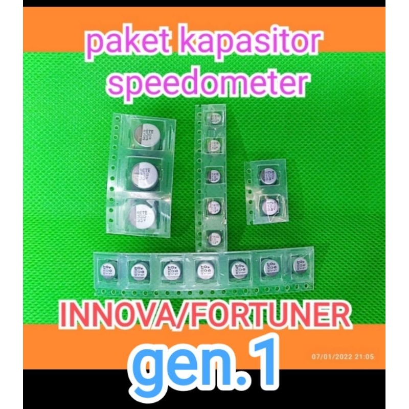 Jual Paket kapasitor elko smd speedometer spidometer toyota INNOVA OLD ...