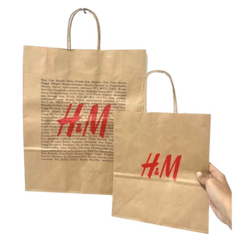 Jual H*M paperbag New original | Shopee Indonesia