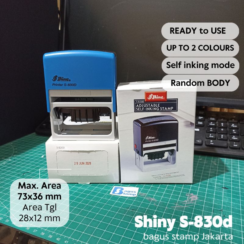 Jual Stempel Shiny S826D S827D S828D S829D S830D S-826D S-827D S-828D S ...