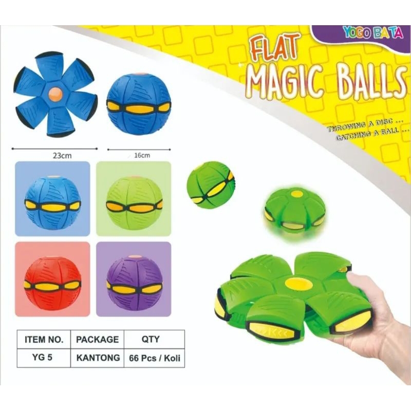 Jual Mainan magic ball ufo bisa terbang Mainan bola injak Mainan magic ...