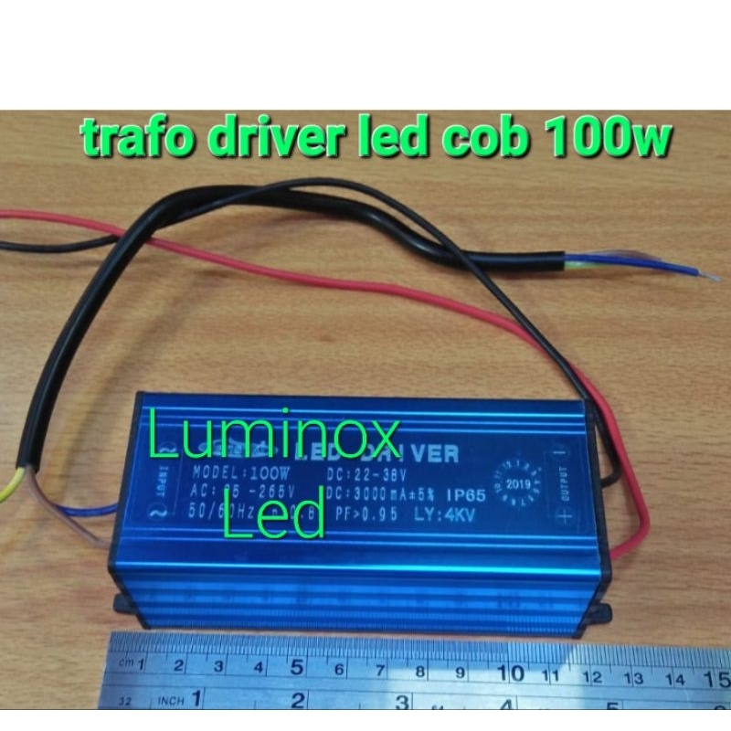 Jual trafo led sorot dan pju light 100w 100watt / driver led 100 watt ...