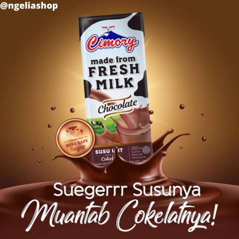 Jual Cimory fresh milk Chocolate | Shopee Indonesia