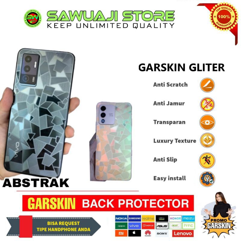 Jual Garskin/skin Transparan/Gradasi Anti Jamur Bisa Request All Tipe ...