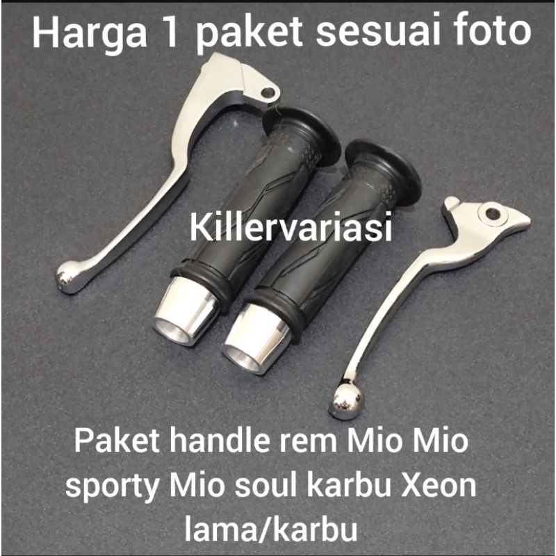 Jual paket 3 in 1 handle rem Mio Mio sporty Mio garnis Mio soul karbu ...