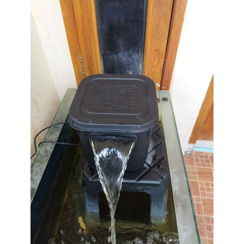 Jual ember bio filter waterfall warna hitam | Shopee Indonesia