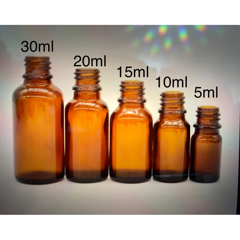 Jual Botol kaca amber 5ml (botol saja) | Shopee Indonesia