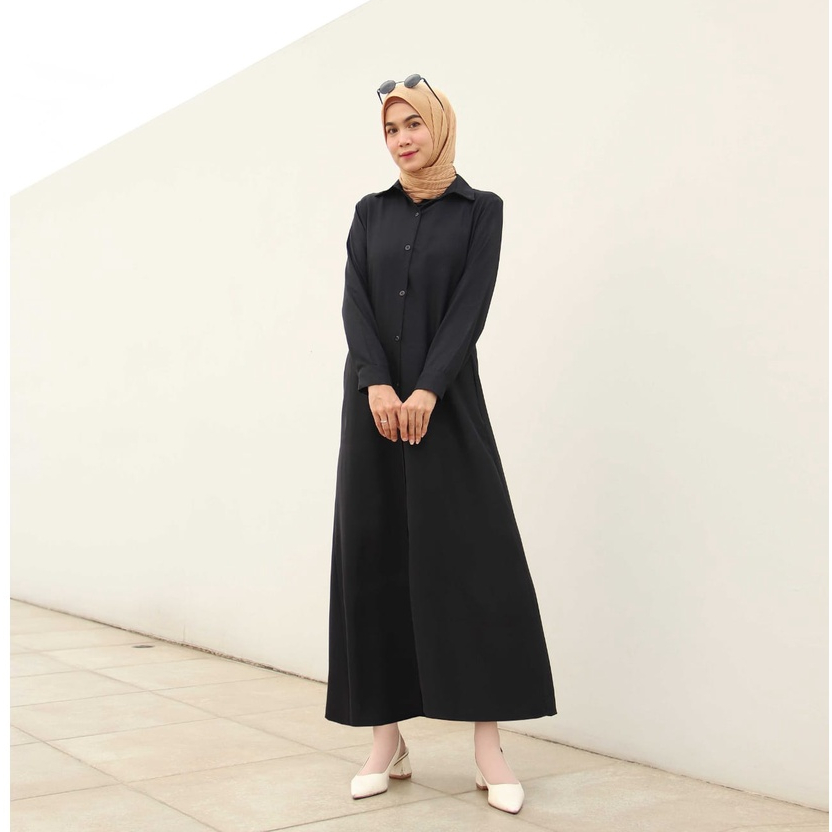 Jual Gamis Simple Elegant 814 Tersedia Dalam 3 ukuran M L & XL Mrs3 ...