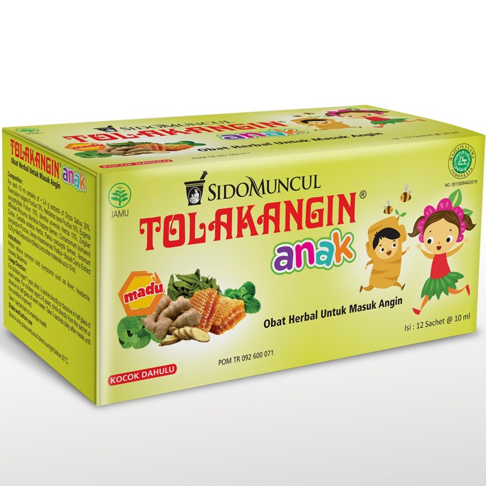 Jual TOLAK ANGIN ANAK CAIR PERBOX ISI 12 SACHET - OBAT MASUK ANGIN ANAK ...