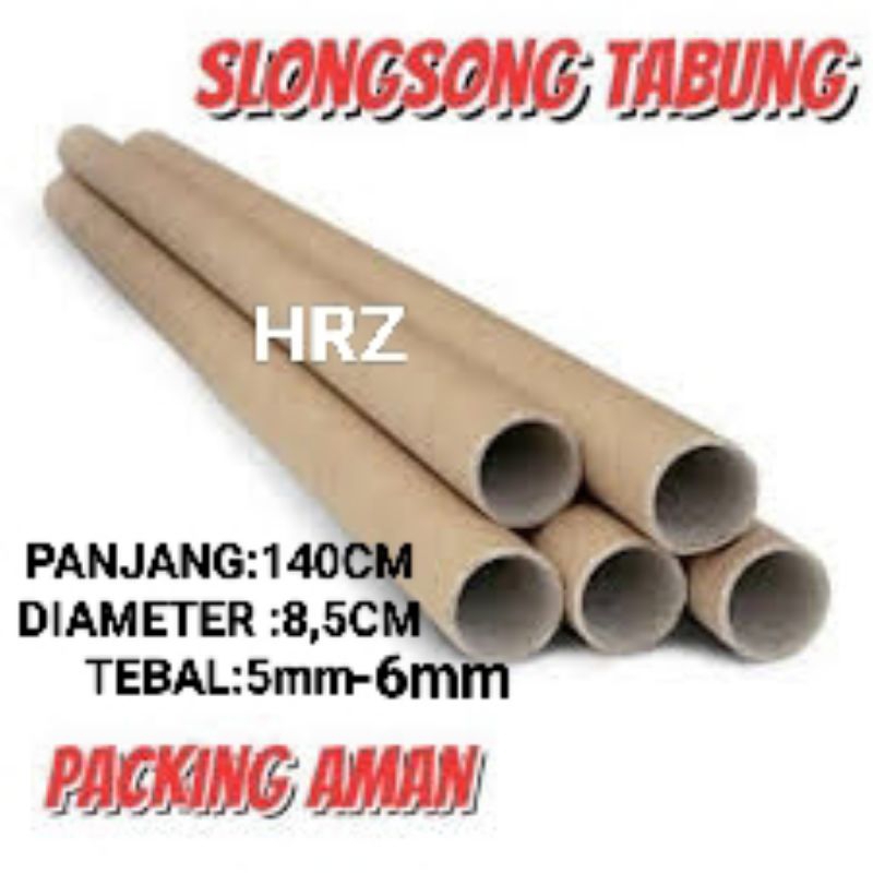 Jual Tabung karton paper core cones 140cm selongsong kardus packing. | Shopee Indonesia