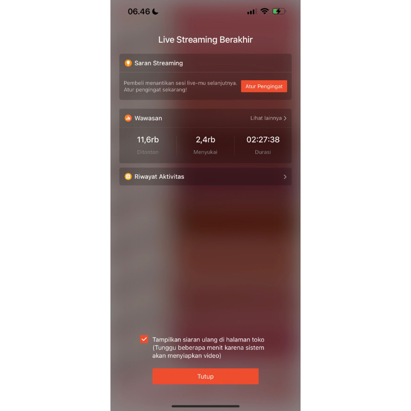 Jual PAKET LIVE STREAMING | Shopee Indonesia