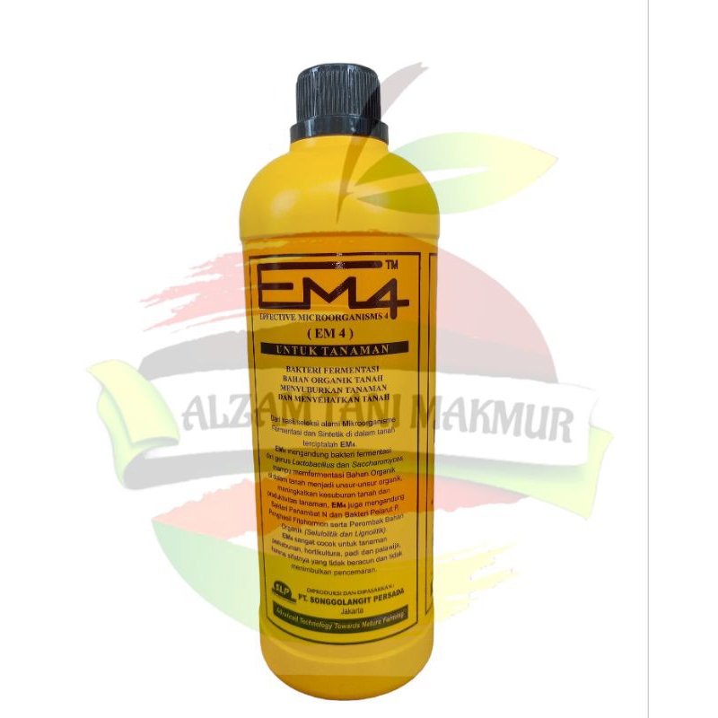 Jual EM4 Pertanian Effective Microorganisms isi 1liter | Shopee Indonesia