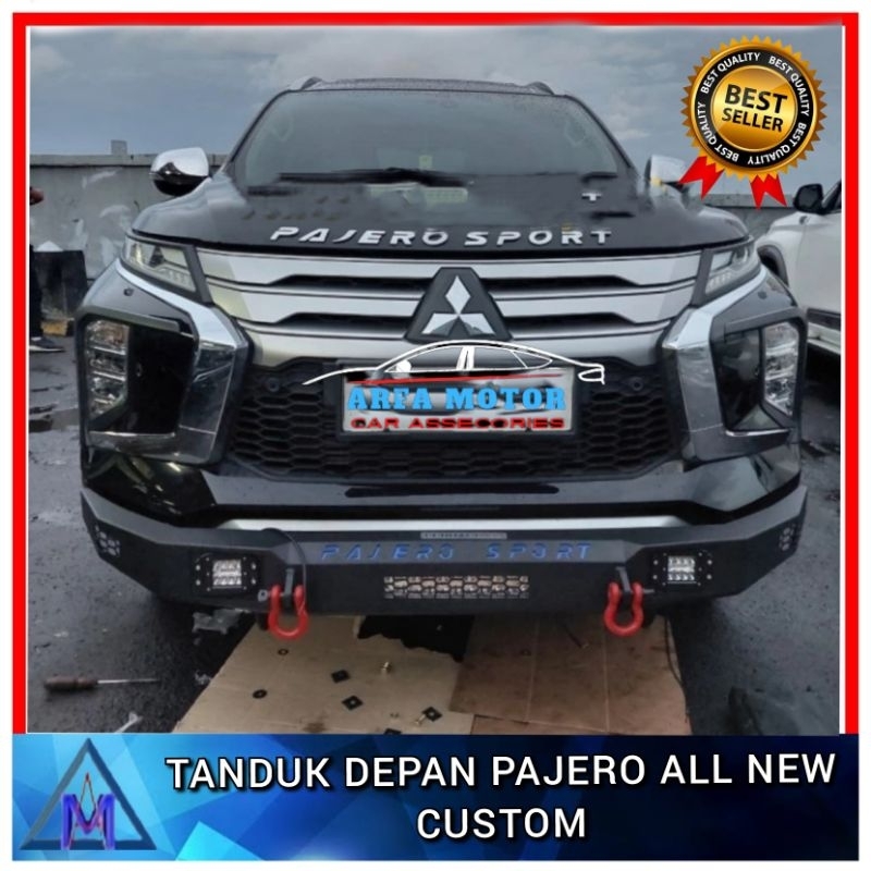 Jual Tanduk Depan All New Pajero Custom Bumper Depan Pajero All New ...