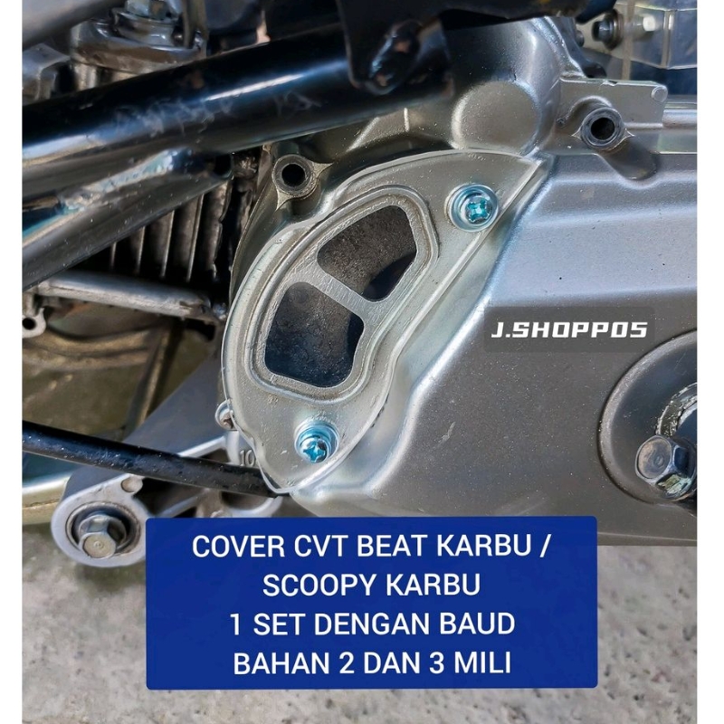 Jual COVER CVT BEAT KARBU DAN SCOOPY KARBU BAHAN AKRILIK | Shopee Indonesia