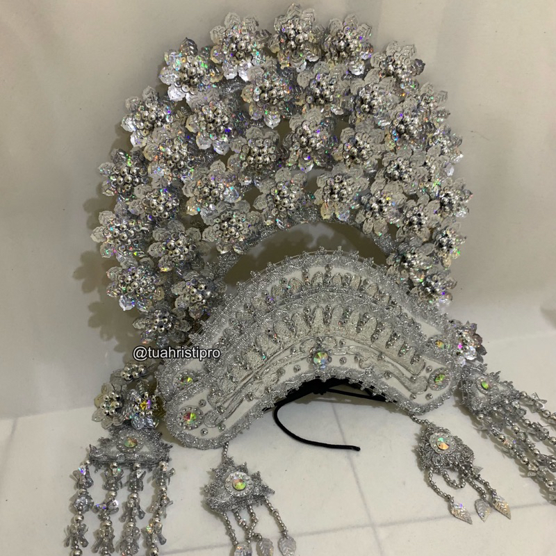 Jual Sunting melayu / mahkota melayu kembang goyang melayu (bisa request warna) | Shopee Indonesia