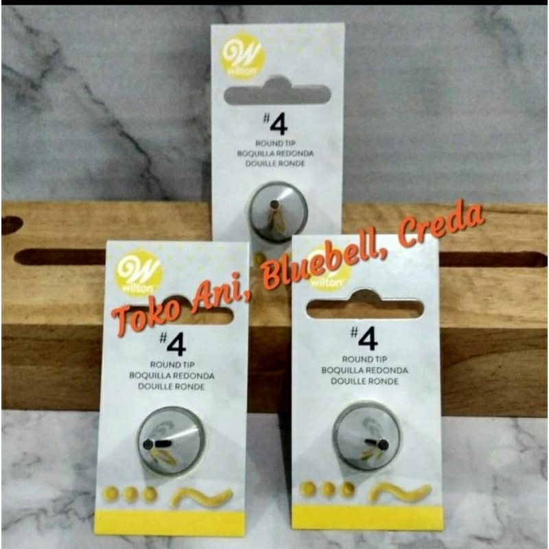 Jual Wilton standard round tip no.4 / Spuit Wilton bulat no.4 ( 0418-4 ...