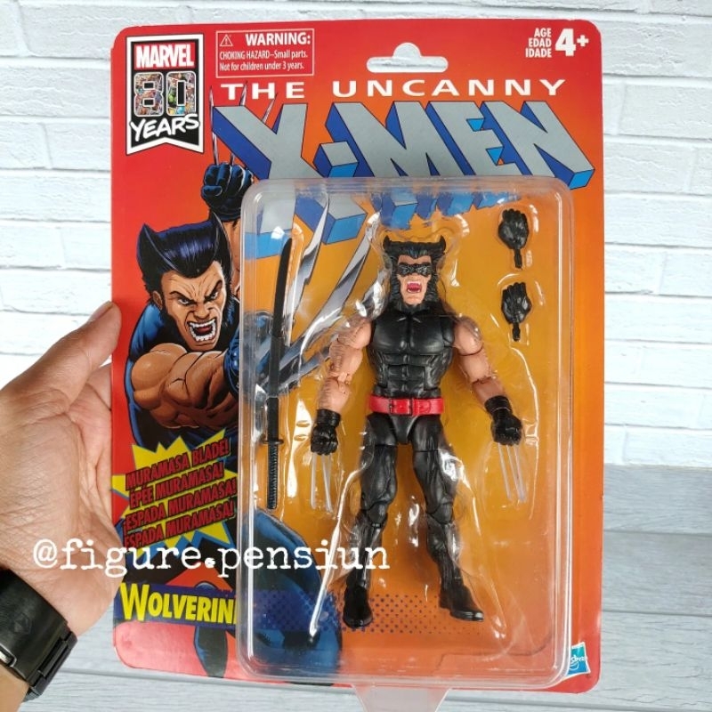 Jual MARVEL LEGENDS THE UNCANNY X-MEN WOLVERINE ORIGINAL HASBRO ACTION ...