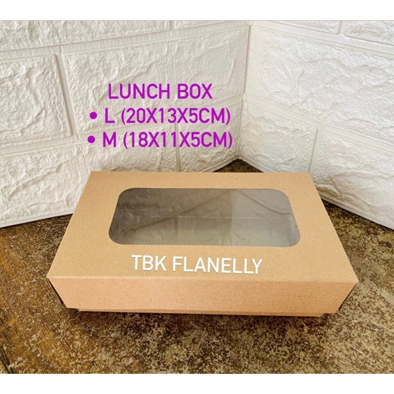 Jual Lunch box/kertas nasi brown paper (1pack 10pc) | Shopee Indonesia