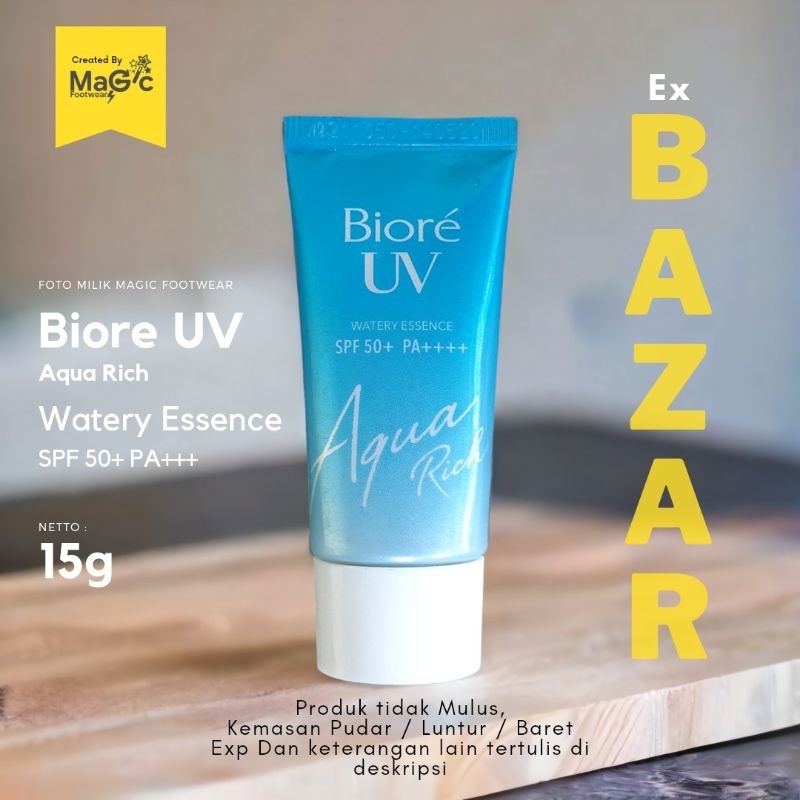 Jual BIORE UV AQUA RICH WATERY ESSENCE SPF50 SPF 50+ PA+++ 15g SUN ...