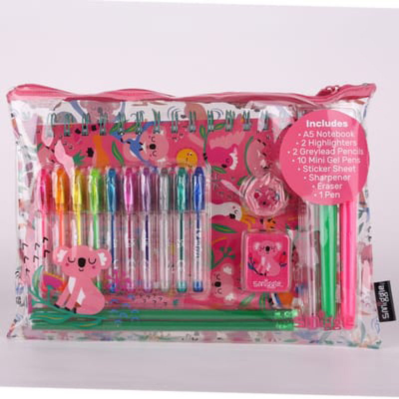 Jual SMIGGLE ESSENTIAL STATIONARY SET ORIGINAL | Shopee Indonesia
