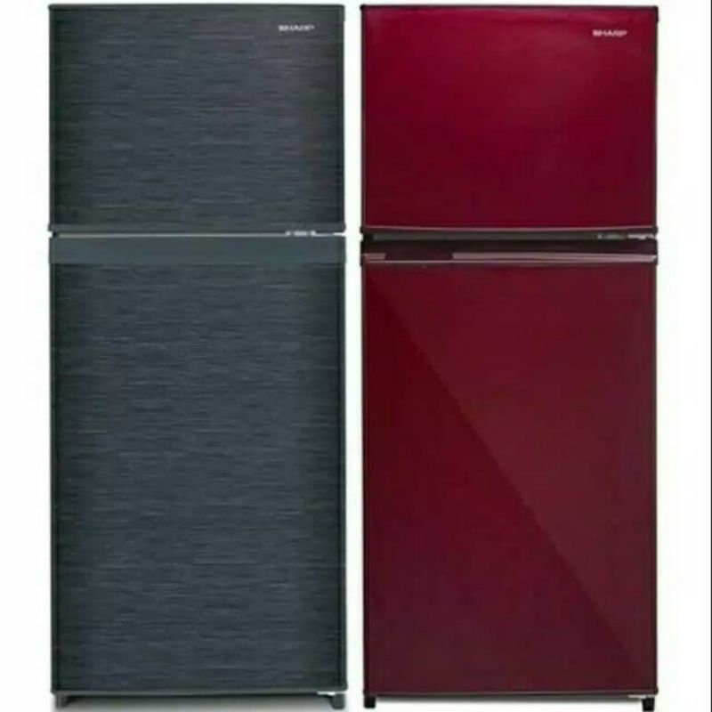 Jual KULKAS SHARP 2 PINTU SJ 195 MD/ SJ 197 MD NON SALJU | Shopee Indonesia