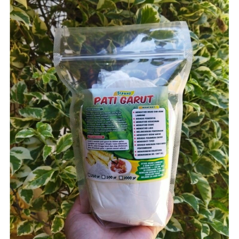 Jual TEPUNG GARUT | PATI GARUT KEMASAN PREMIUM 1KG | PATI ASAM LAMBUNG ...