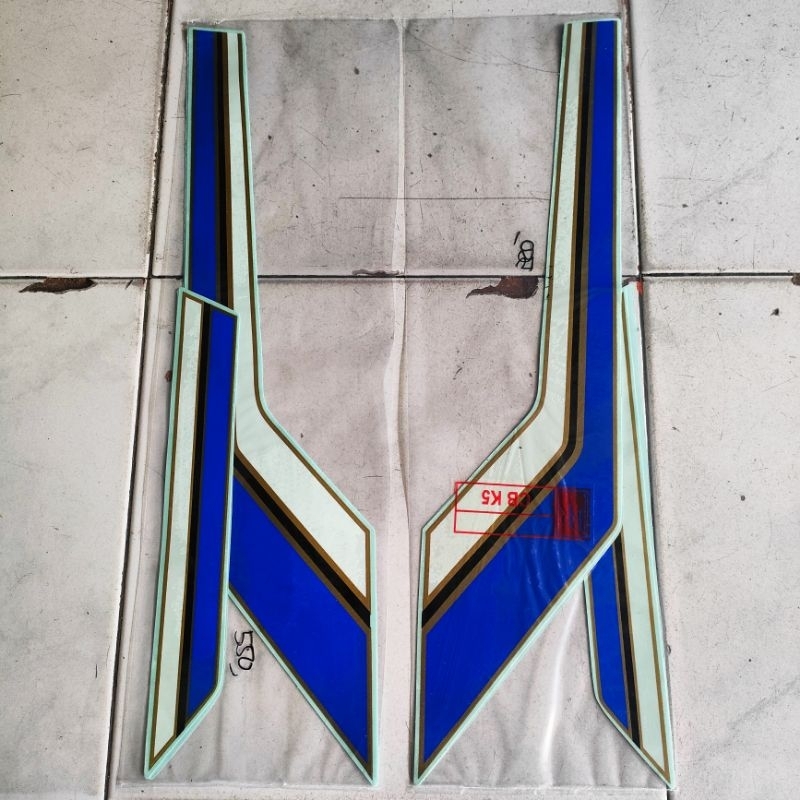 Jual STRIPING STICKER CB100 K5 STICKER STIKER CB 100 K5 MERAH CB K5 ...
