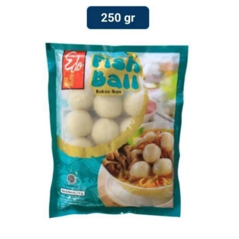 Jual Edo Fish Ball 250 gr | Bakso Ikan 250 gram | Shopee Indonesia