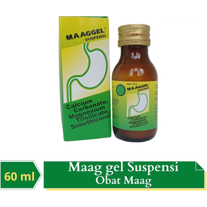 Jual Sirup Syrup MAAG GEL | MAAGGEL- OBAT MAAG ASAM LAMBUNG (SIRUP 60 ...