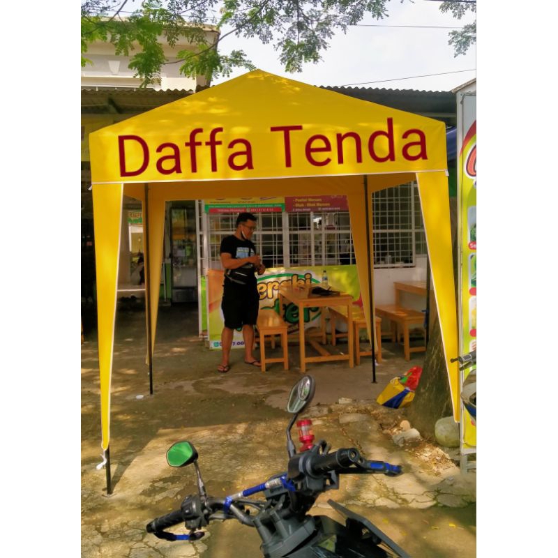 Jual TENDA CAFE FULL SET UKURAN 2X2 SISTEM BONGKAR PASANG WATERPROOF | Shopee Indonesia