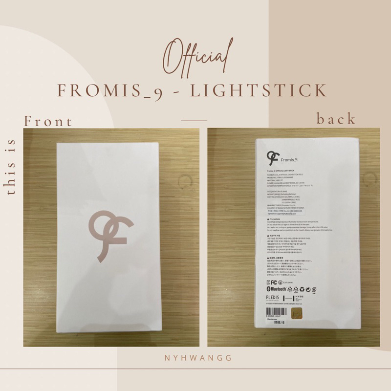 Jual FROMIS_9 - OFFICIAL LIGHTSTICK [ready stock] | Shopee Indonesia