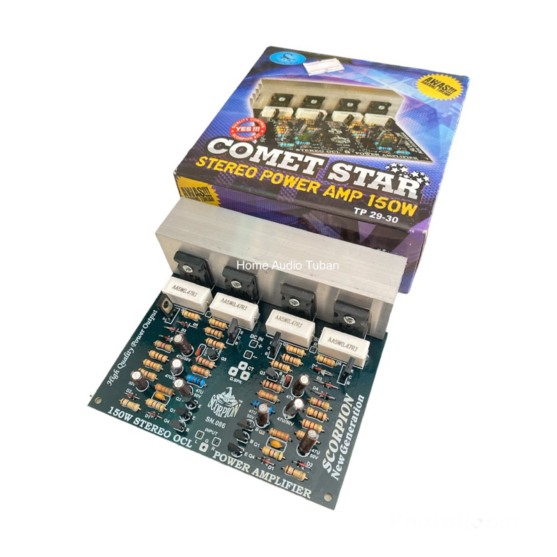 Jual Kit Driver Power Comet Star 150w Stereo Scorpion | Shopee Indonesia
