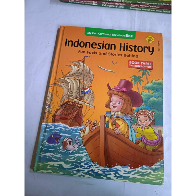 Jual Pustaka Lebah Indonesian History - My First Cartoonal EncylopeBee ...