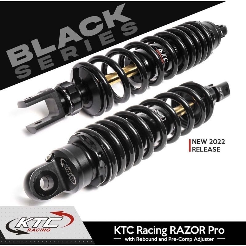 Jual Shockbreaker KTC Razor Pro Klik Rebond Fungsi Shock Matic Belakang 300mm & 325mm Beat Mio ...