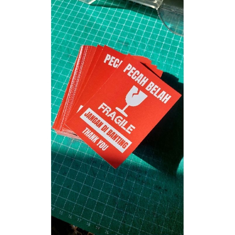 Jual stiker fragile | Shopee Indonesia