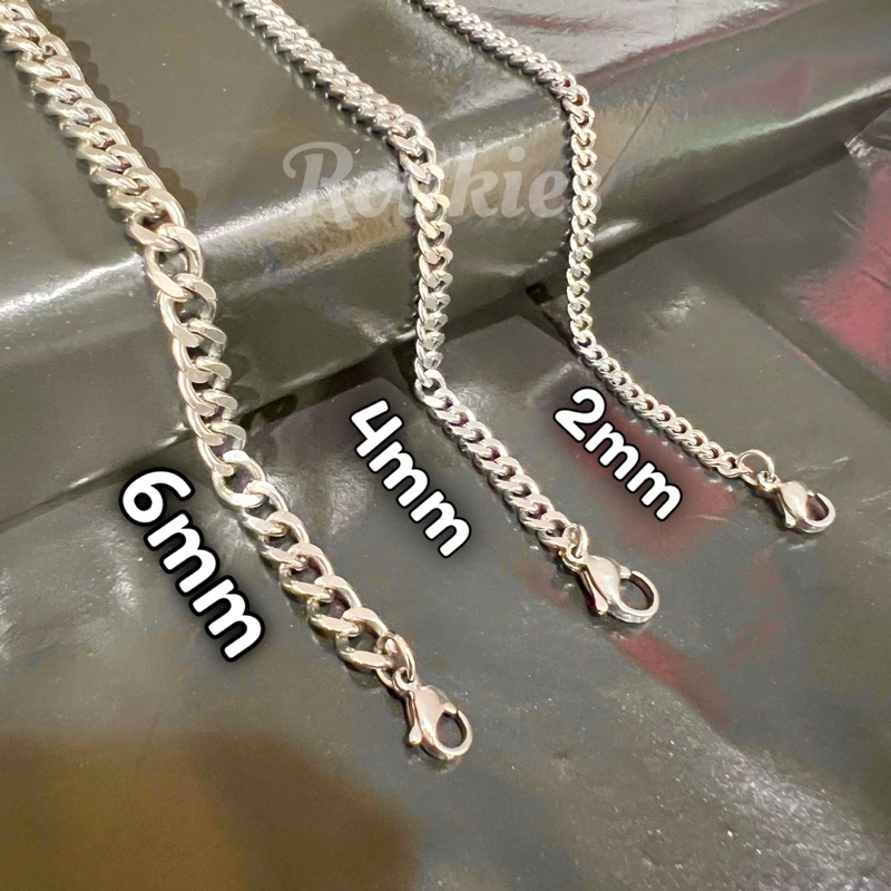 Jual KALUNG TITANIUM MODEL RANTAI JARANG PUTIH | Shopee Indonesia