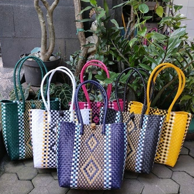 Jual Tas Jali Anyaman Premium/ Tas Anyaman Jali/ Tas Wanita Premium ...