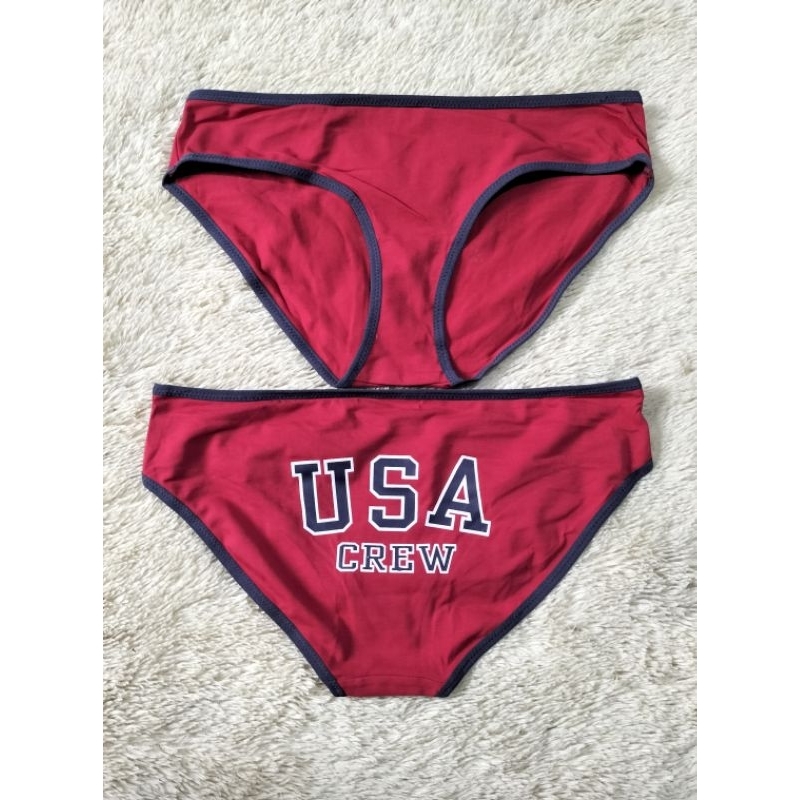 Jual Panty Brief Victoria Secret Slogan USA | Shopee Indonesia