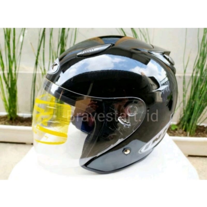 Jual HELM CENTRO ORIGINAL MERK FNK BONUS STIKER INK | Shopee Indonesia