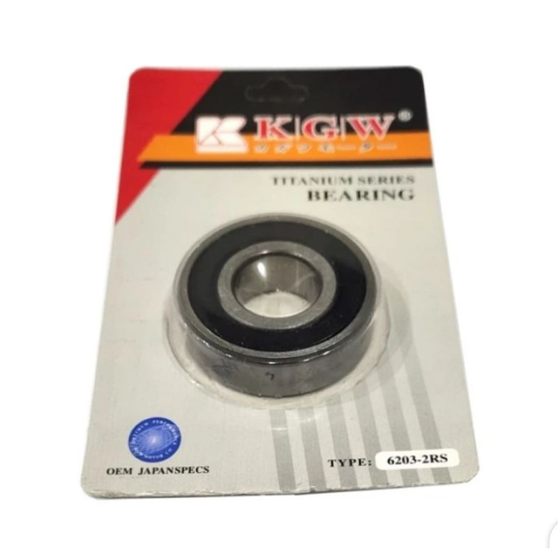 Jual bearing laher laker 6203 2rs bantalan 6203 2 rs kgw | Shopee Indonesia