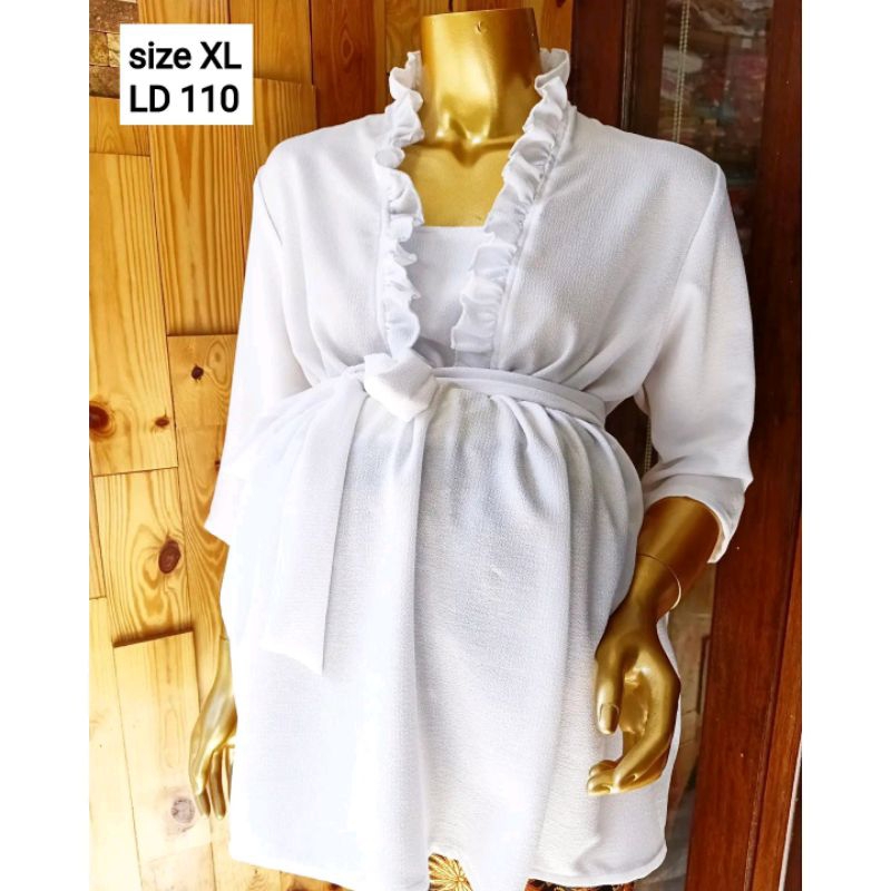 Jual Kebaya Hamil khusus size xl - xxl (LD 110) ready stok | Shopee ...
