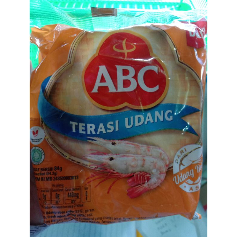 Jual ABC Terasi Udang (1 pack isi 20 sachet) | Shopee Indonesia