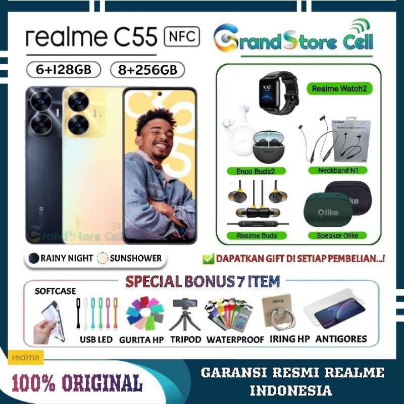 Jual REALME C55 8/256GB NFC | REALME C 55 6/128GB | REALME C53 6/128GB ...