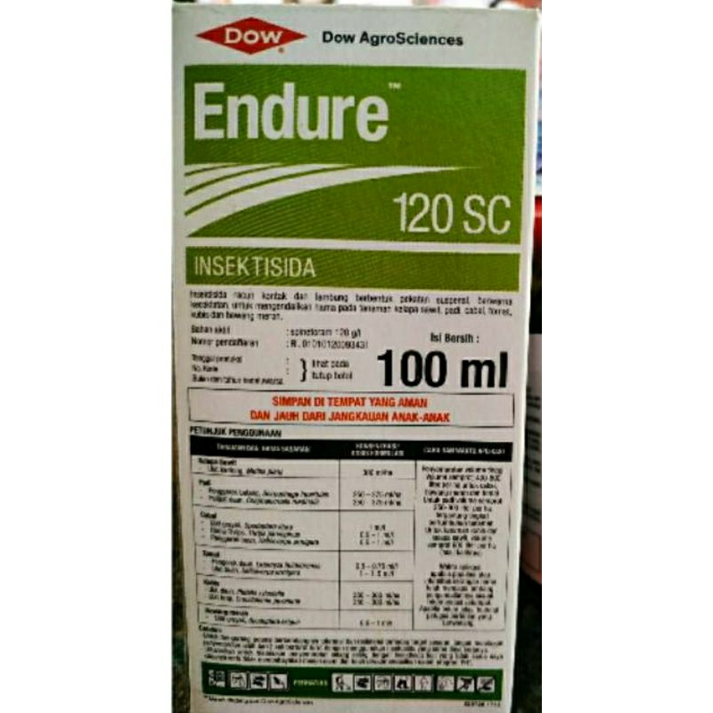 Jual insektisida ENDURE sc 100ml | Shopee Indonesia