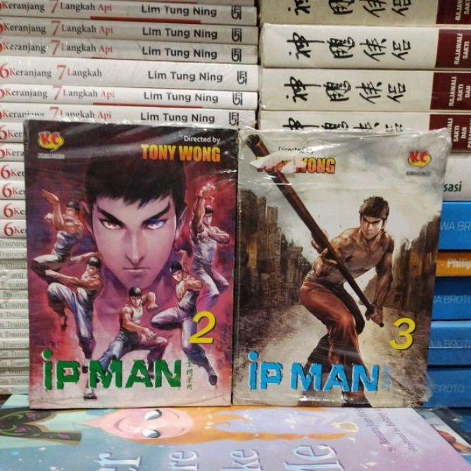 Jual KOMIK ORIGINAL IP MAN TONY WONG BEKAS LIHAT DESKRIPSINYA | Shopee ...