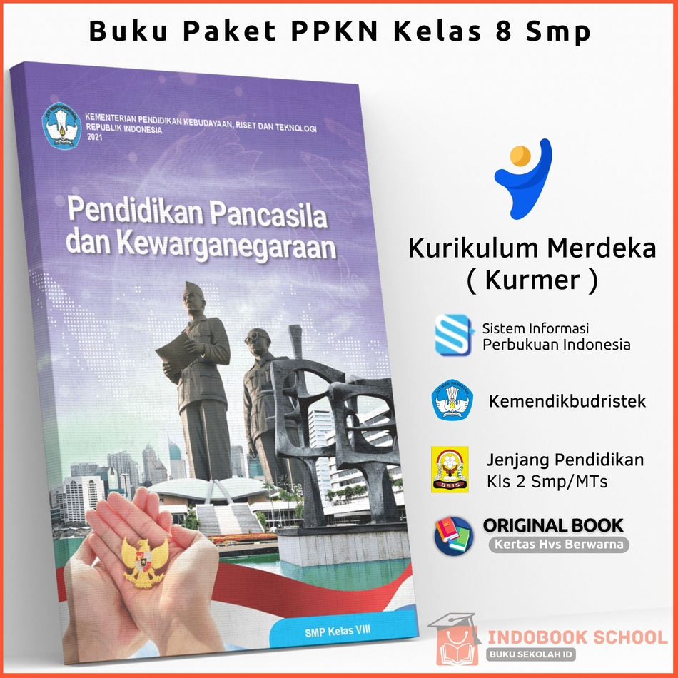 Jual Buku Pelajaran Paket PKN PPKN SMP MTs Kelas 8 VIII Kurikulum ...
