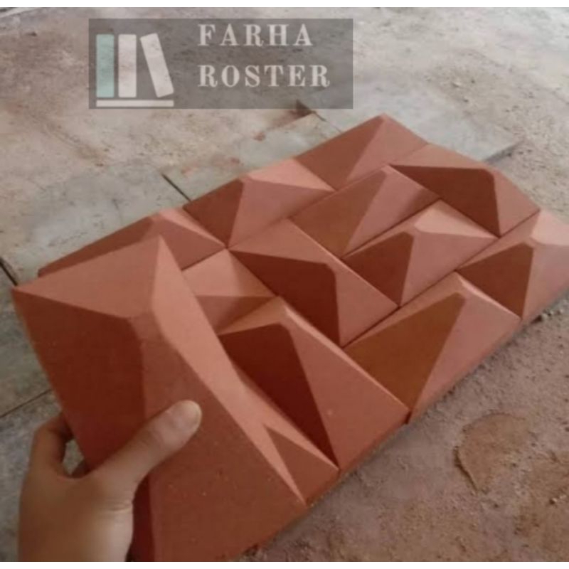 Jual bata tempel mozaik / Roster beton minimalis / loster modern ...
