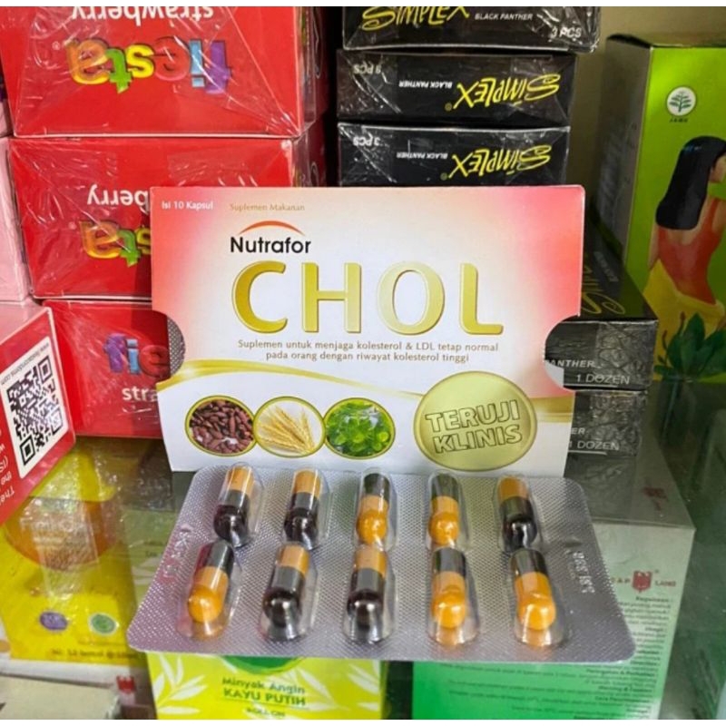 Jual nutrafor chol 1 strip | Shopee Indonesia